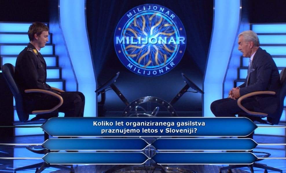 Nastop v oddaji Miljonar • PGD Starše